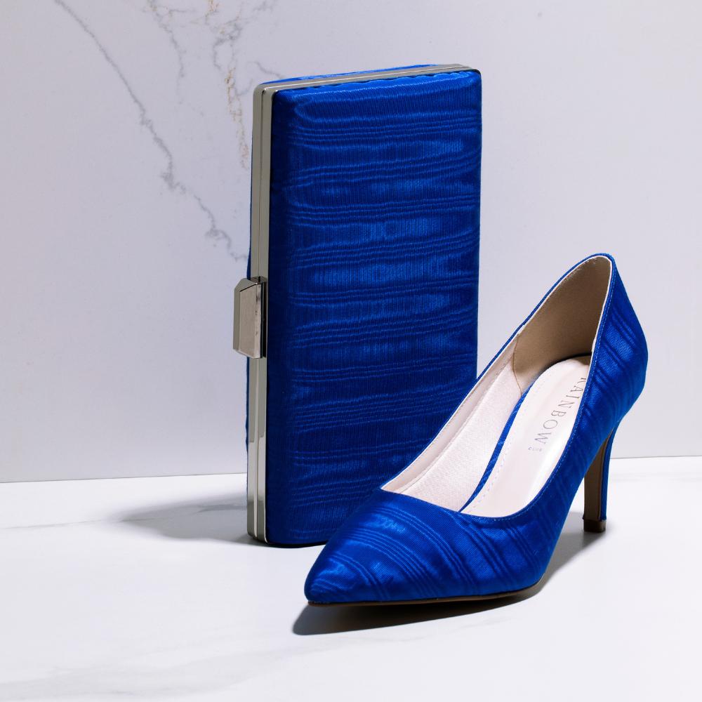 Electric Blue Evening Shoes Buy Phase Eight Blue Embellished Kitten